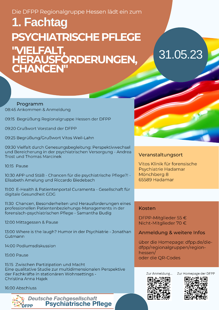 1. Fachtag Psychiatrische Pflege der DFPP Regionalgruppe Hessen ...