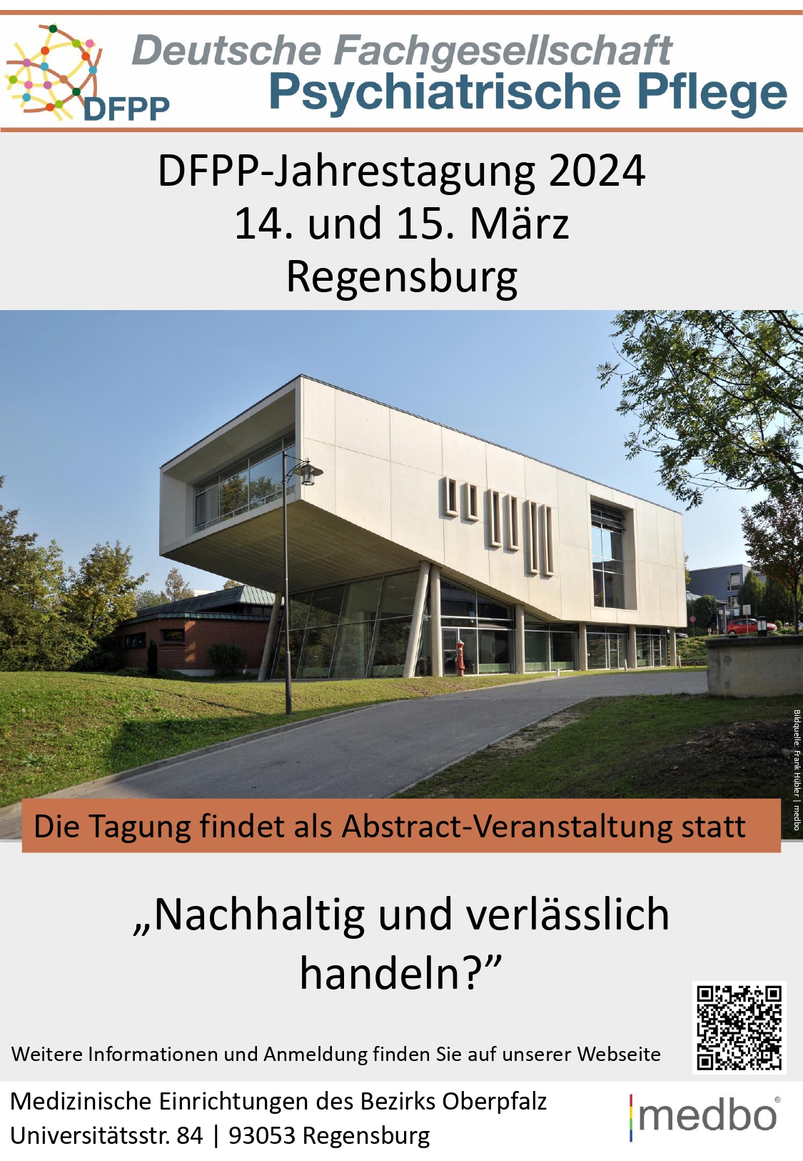 DFPP-Jahrestagung 2024 - "Nachhaltig und verlässlich handeln?” - DFPP